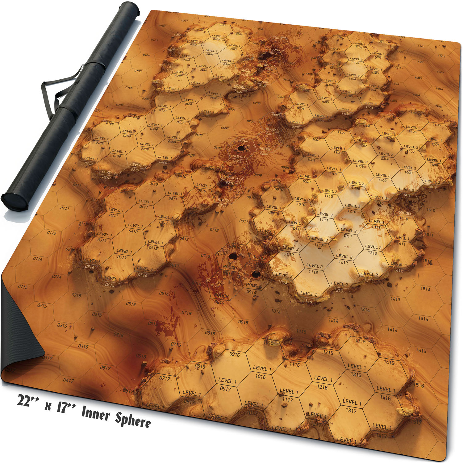 Inner Sphere - battlemat for battletech tabletop wargame