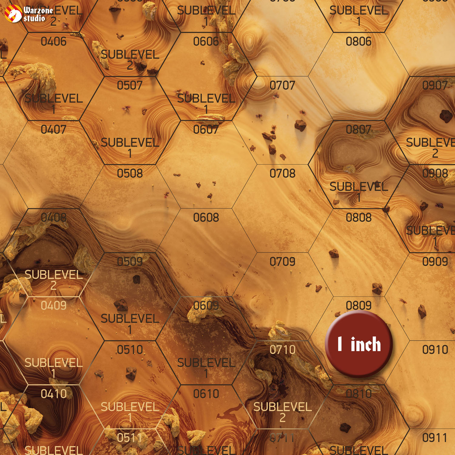 Solaris Coliseum - battlemat for battletech tabletop wargame