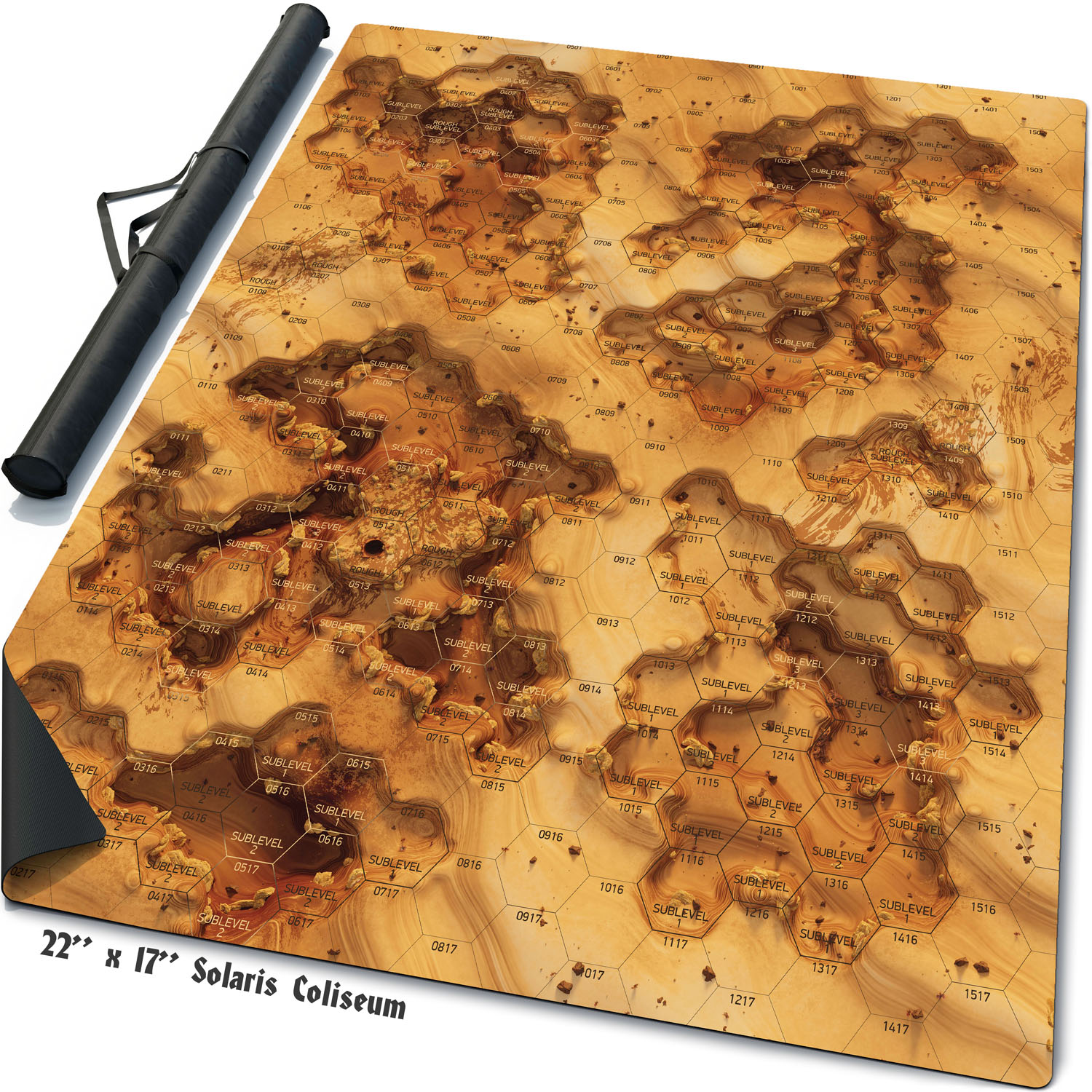 Solaris Coliseum - battlemat for battletech tabletop wargame