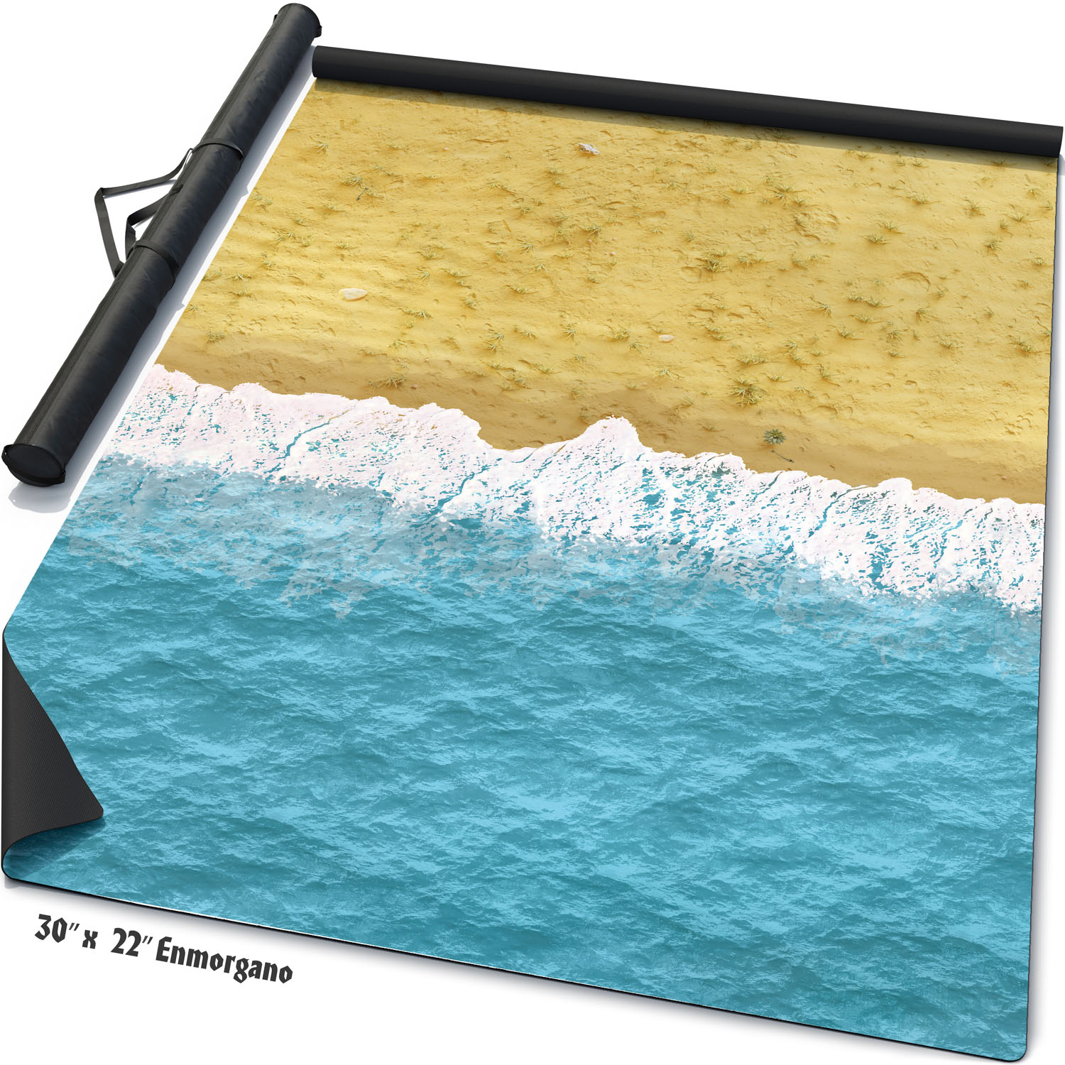 Enmorgano - Tropical Sea Coast Battlemat for Naval Historical tabletop ...