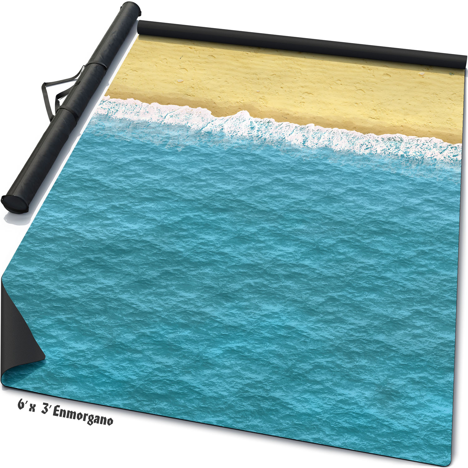 Enmorgano - Tropical Sea Coast Battlemat for Naval Historical tabletop ...