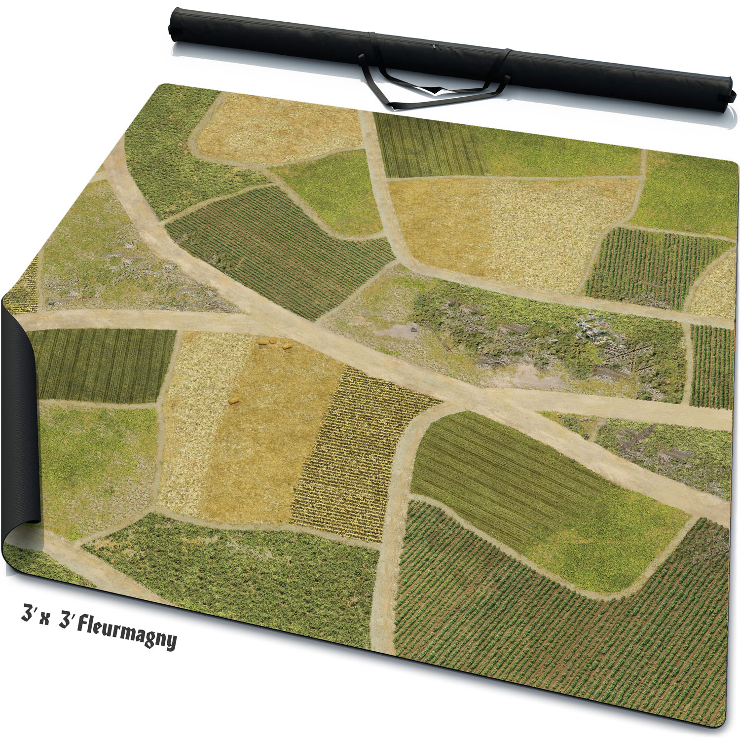 Fleurmagny - Fields Battlemat for Historical 6, 10 , 15mm tabletop wargames