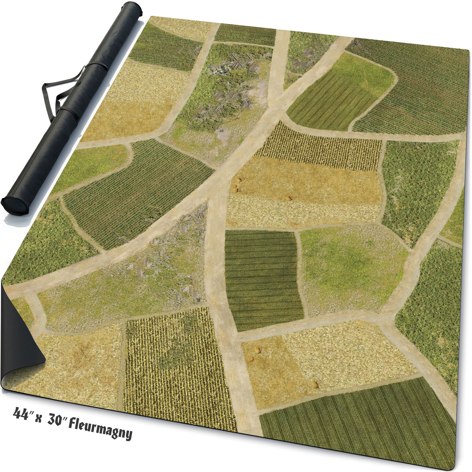 Fleurmagny - Fields Battlemat for Historical 6, 10 , 15mm tabletop wargames