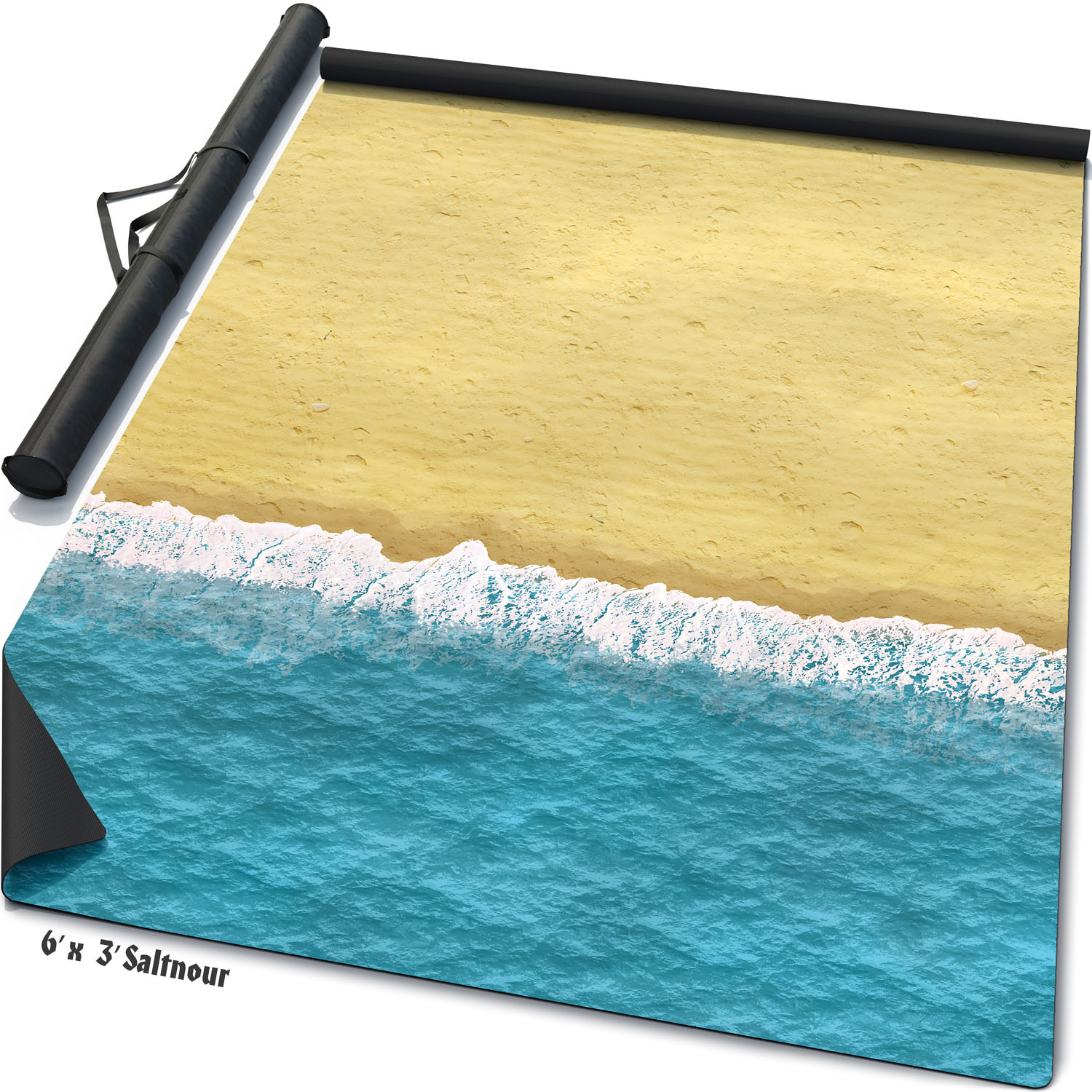 Saltnour - Tropical Sea Coast Battlemat for Naval Historical tabletop ...