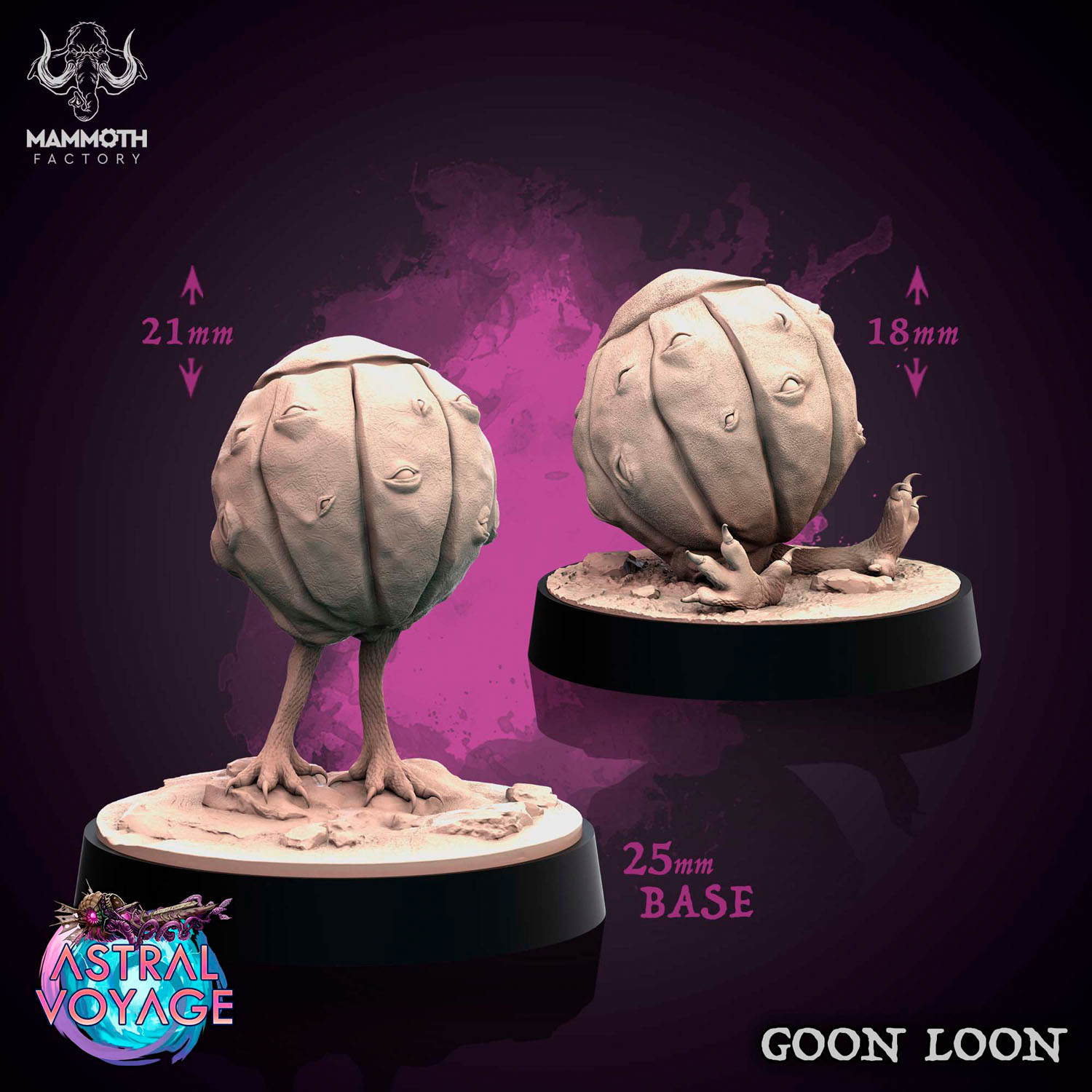 Goon Loons - miniature for table war-games & collecting