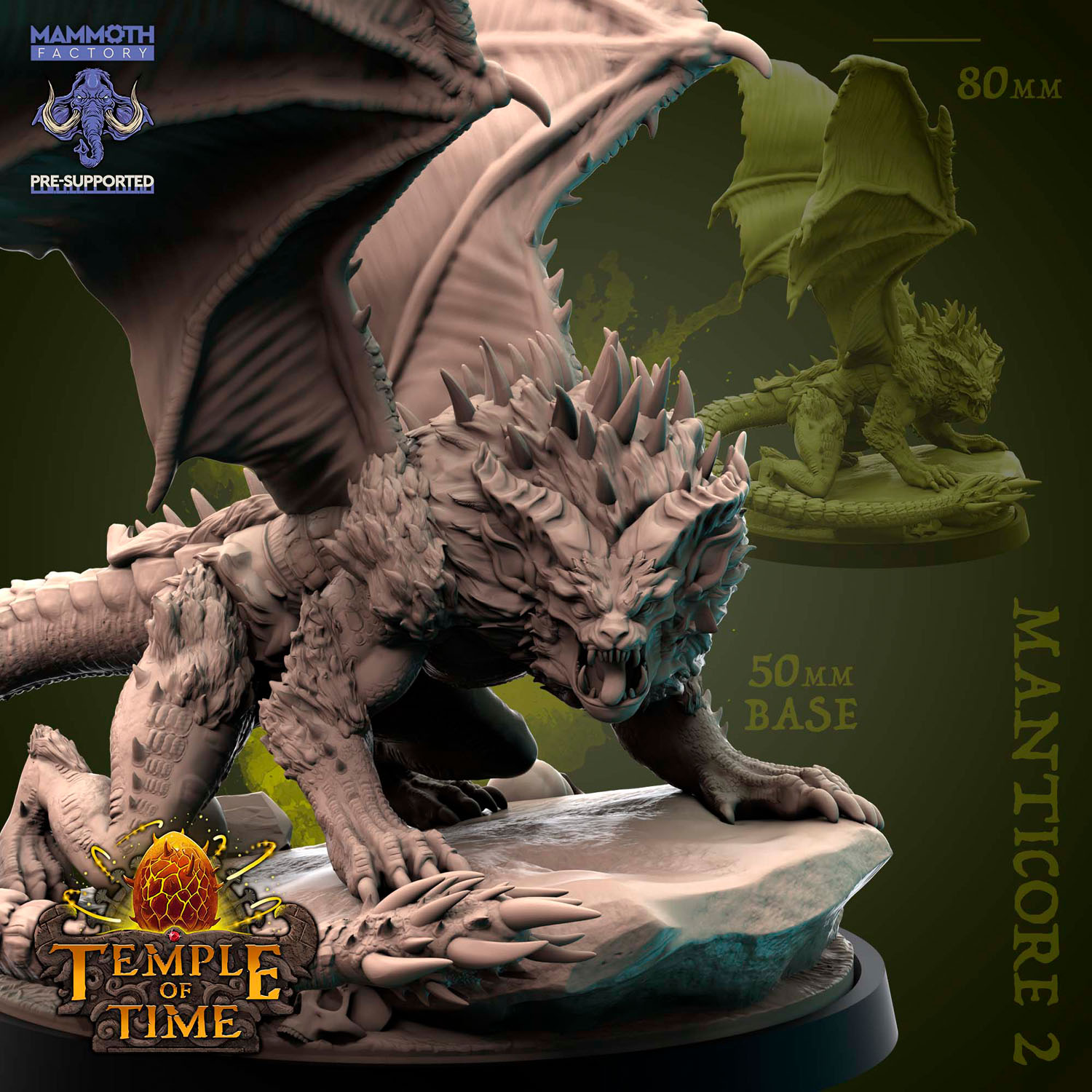 Manticore 2 - miniature for table war-games & collecting