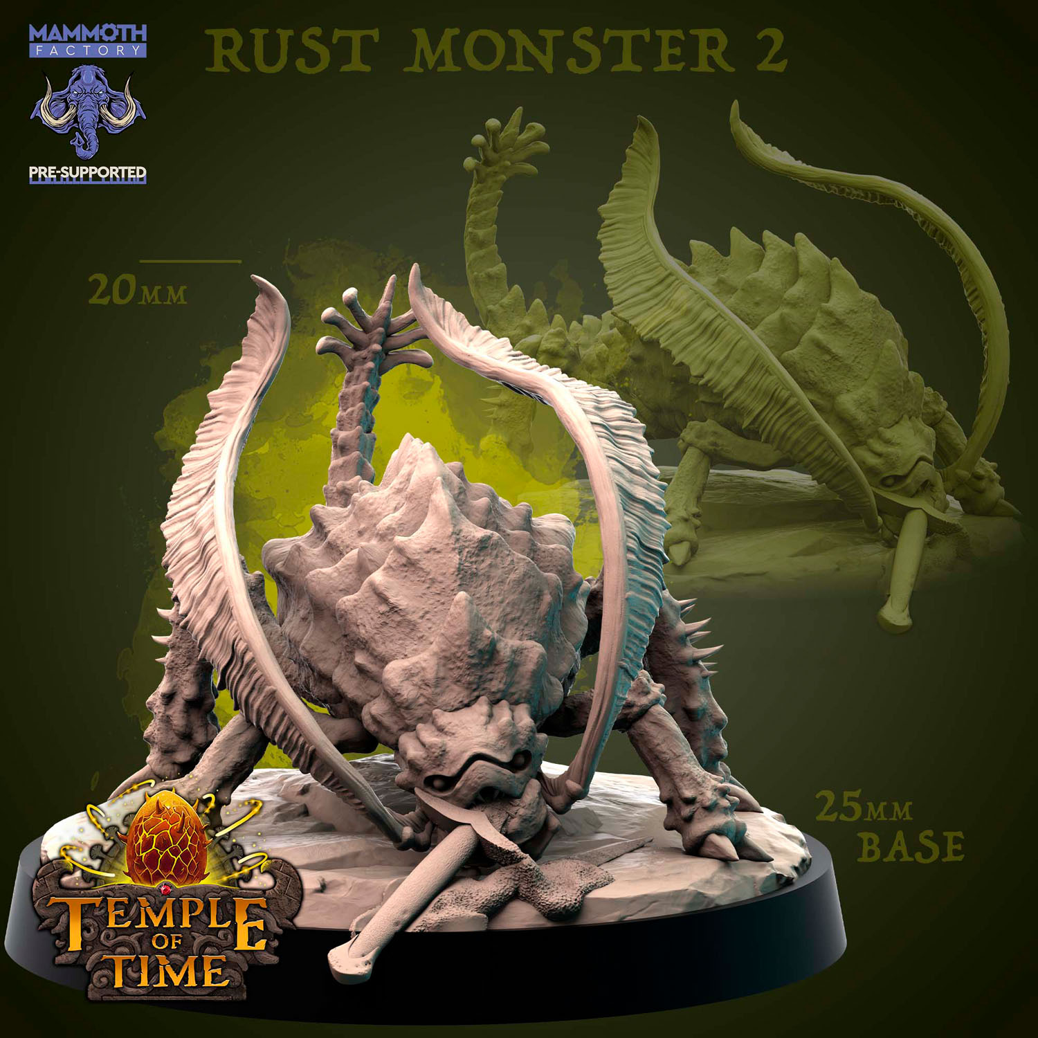 Rust Monsters - miniature for table war-games & collecting