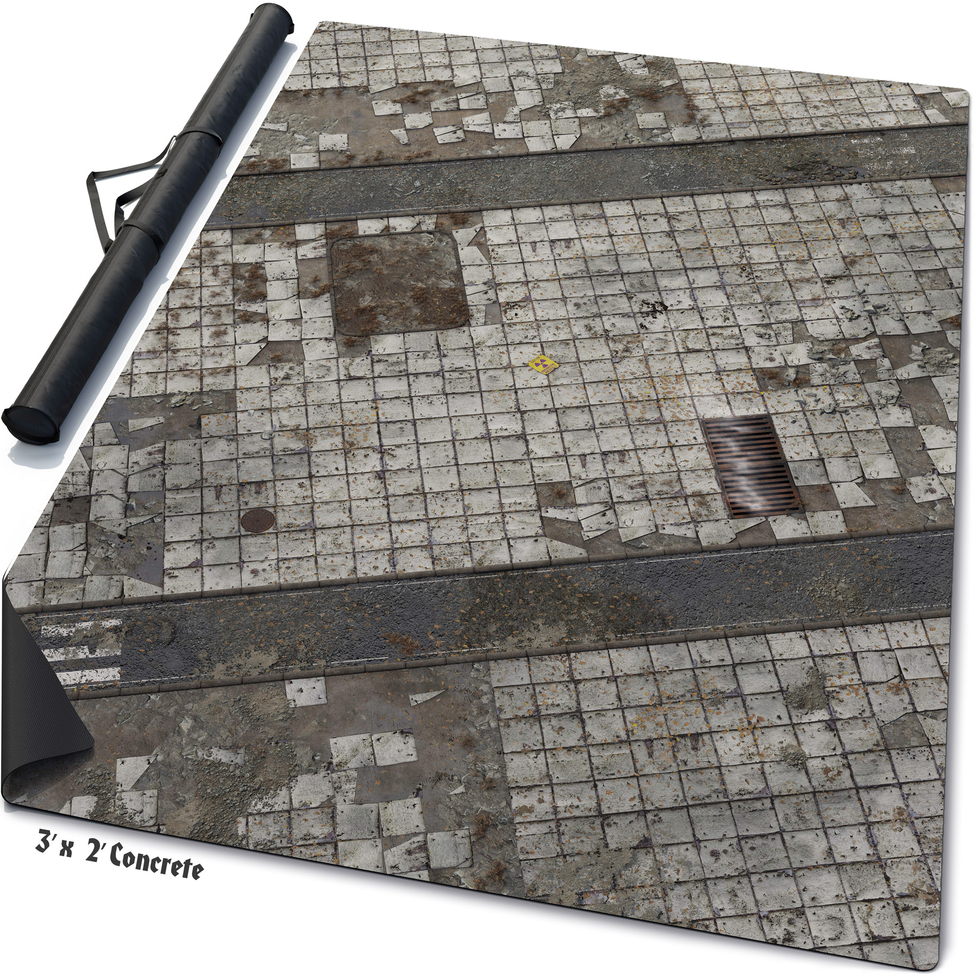 Concrete - gaming mat